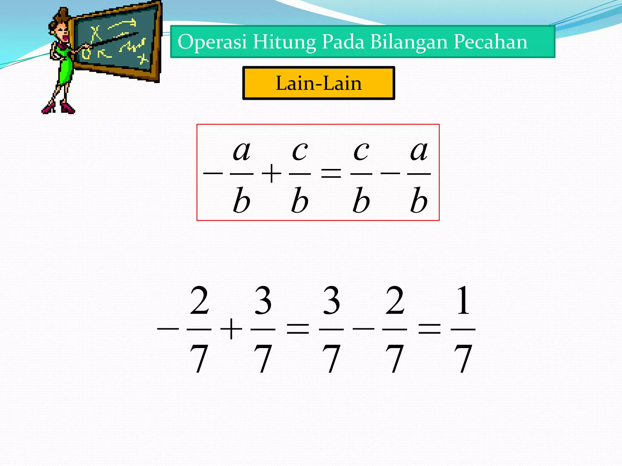 Bilangan pecahan | PPTX