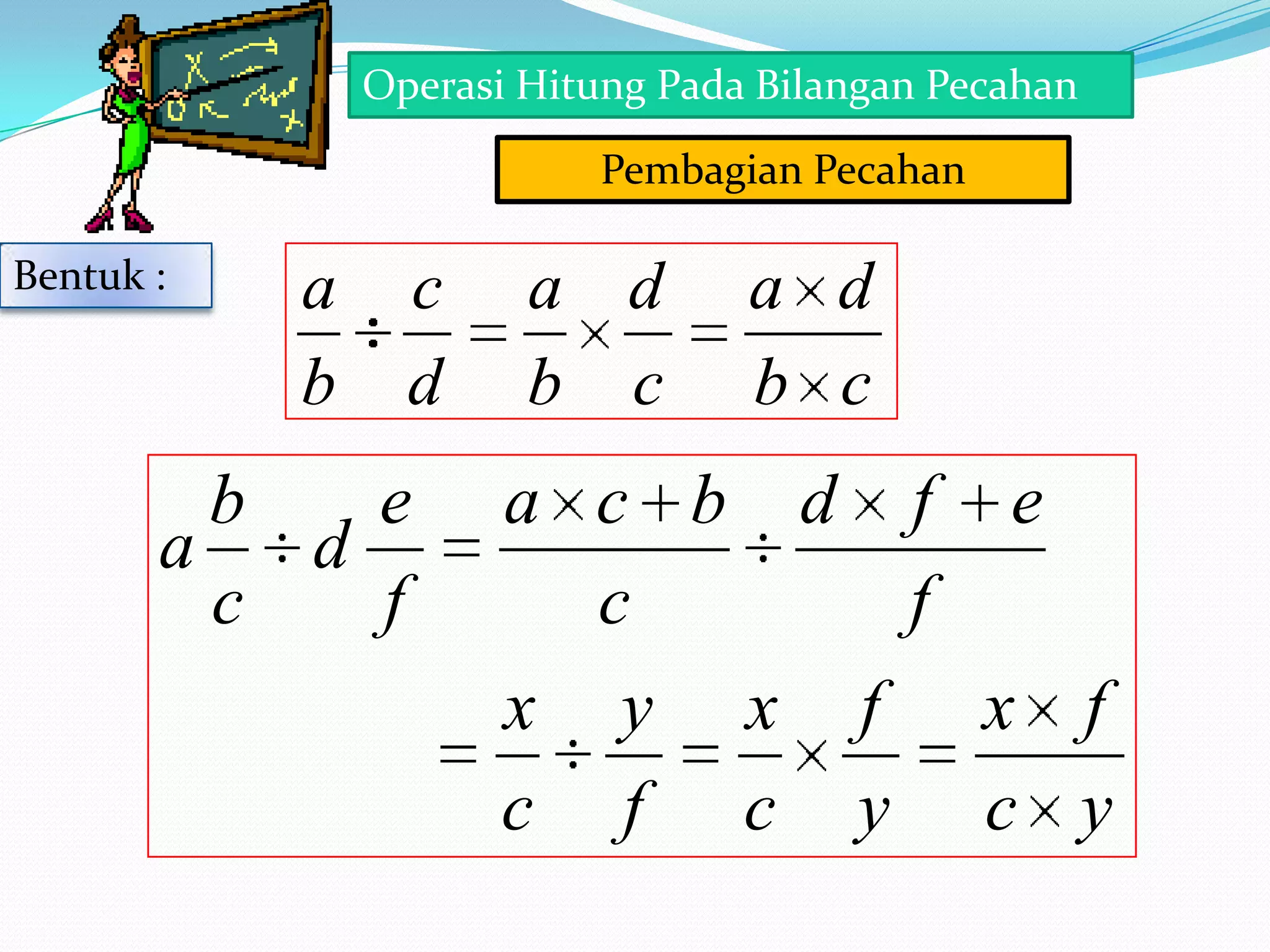 Bilangan pecahan | PPTX