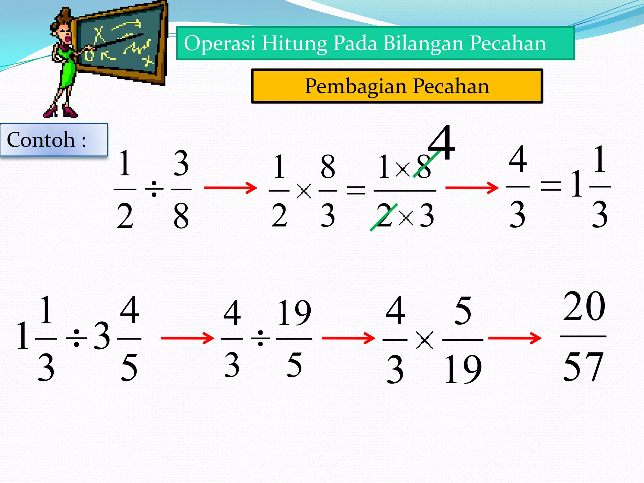 Bilangan pecahan | PPTX