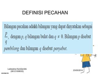Bilangan pecahan | PPTX