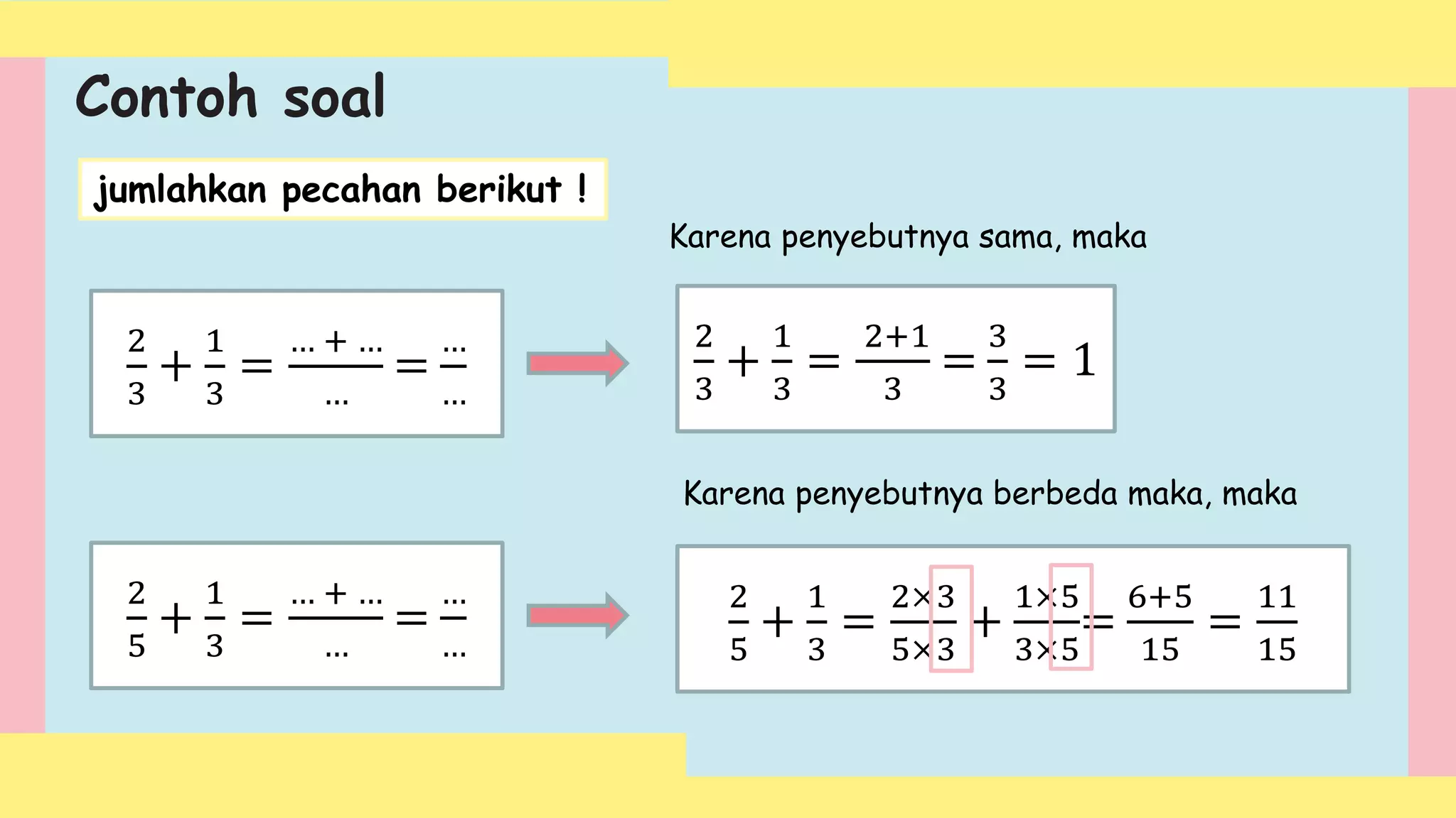 Bilangan pecahan | PPTX