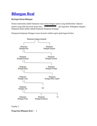 Bilangan real | PDF