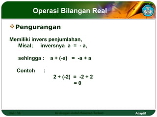Bilangan real | PPT