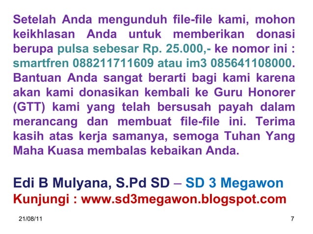 Bilangan romawi # sd 3 megawon | PPT