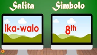 BILANG ORDINAL - Grade 1 Math - Tagalog Presentation | PPT