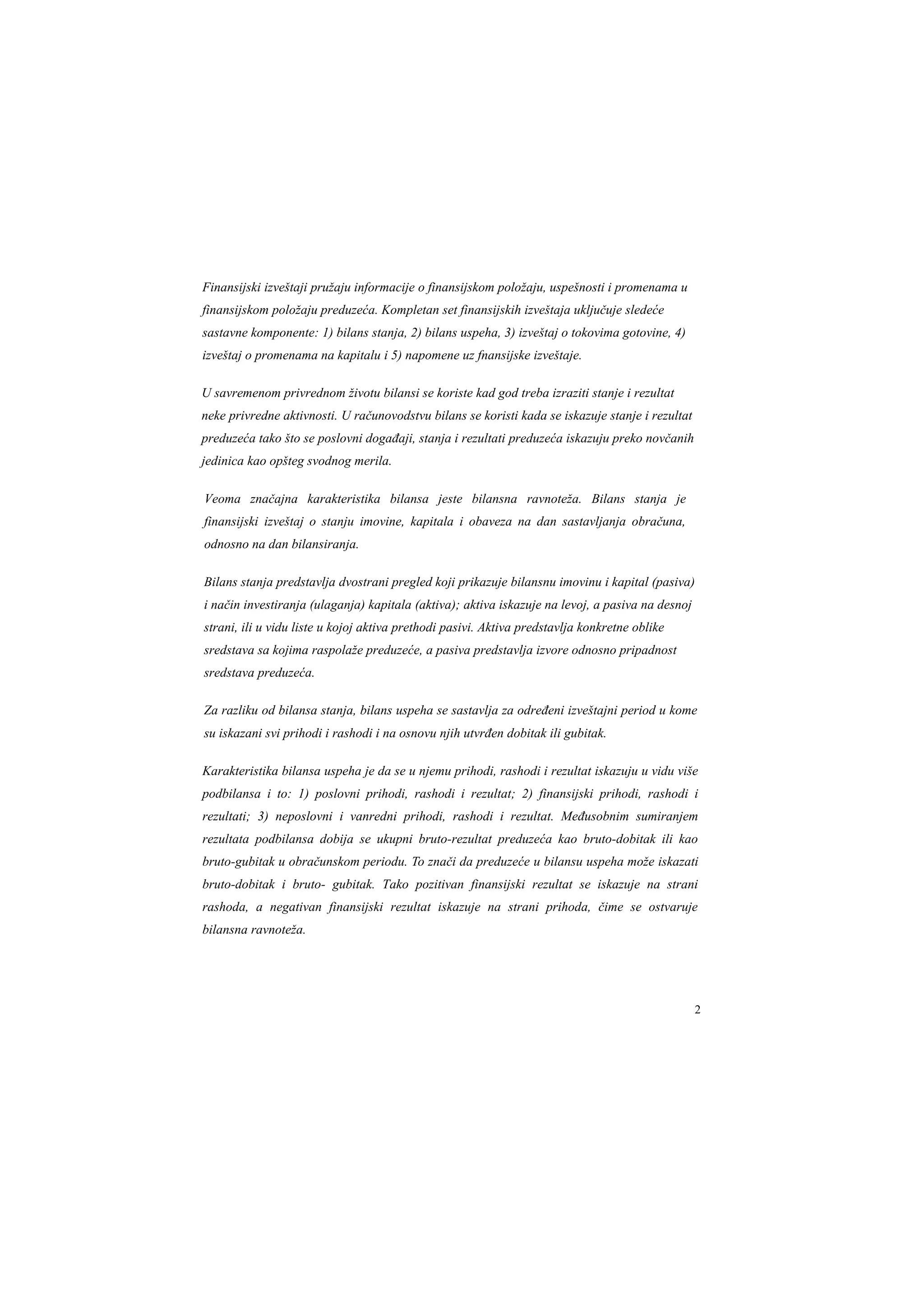 Bilans kao-osnovni-finansijski-izvetaj | DOC