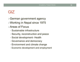 Bilateral and Multilateral Organizations in Nepal | PDF