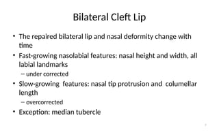 Bilateral Cleft Lip management and repair .pptx