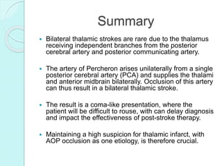 Bilateral Thalamic Infarction.pptx