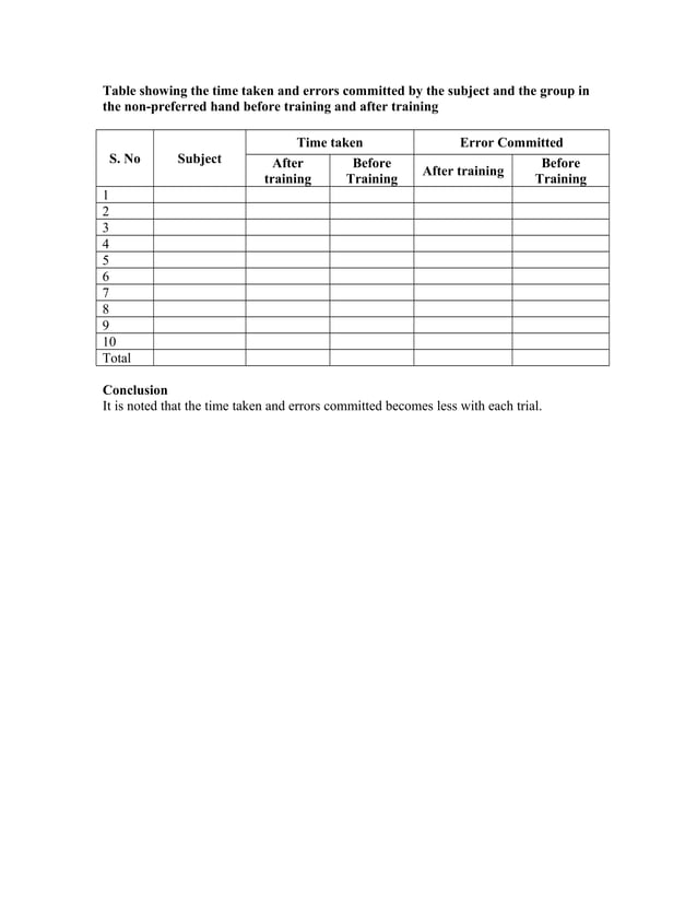 Bilateral transfer | DOC | Drawing and Sketching | Arts and Crafts
