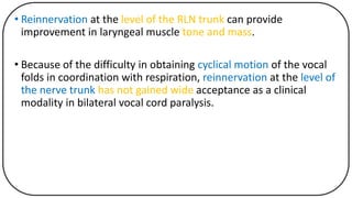 Bilateral TVC paralysis Dr. M. Erami | PDF