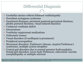 Bilateral Vestibulopathy | PPT