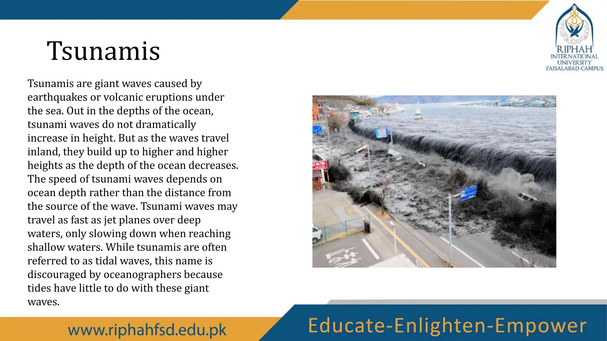 Relationship Geophysics & Natural Disasters | PPTX