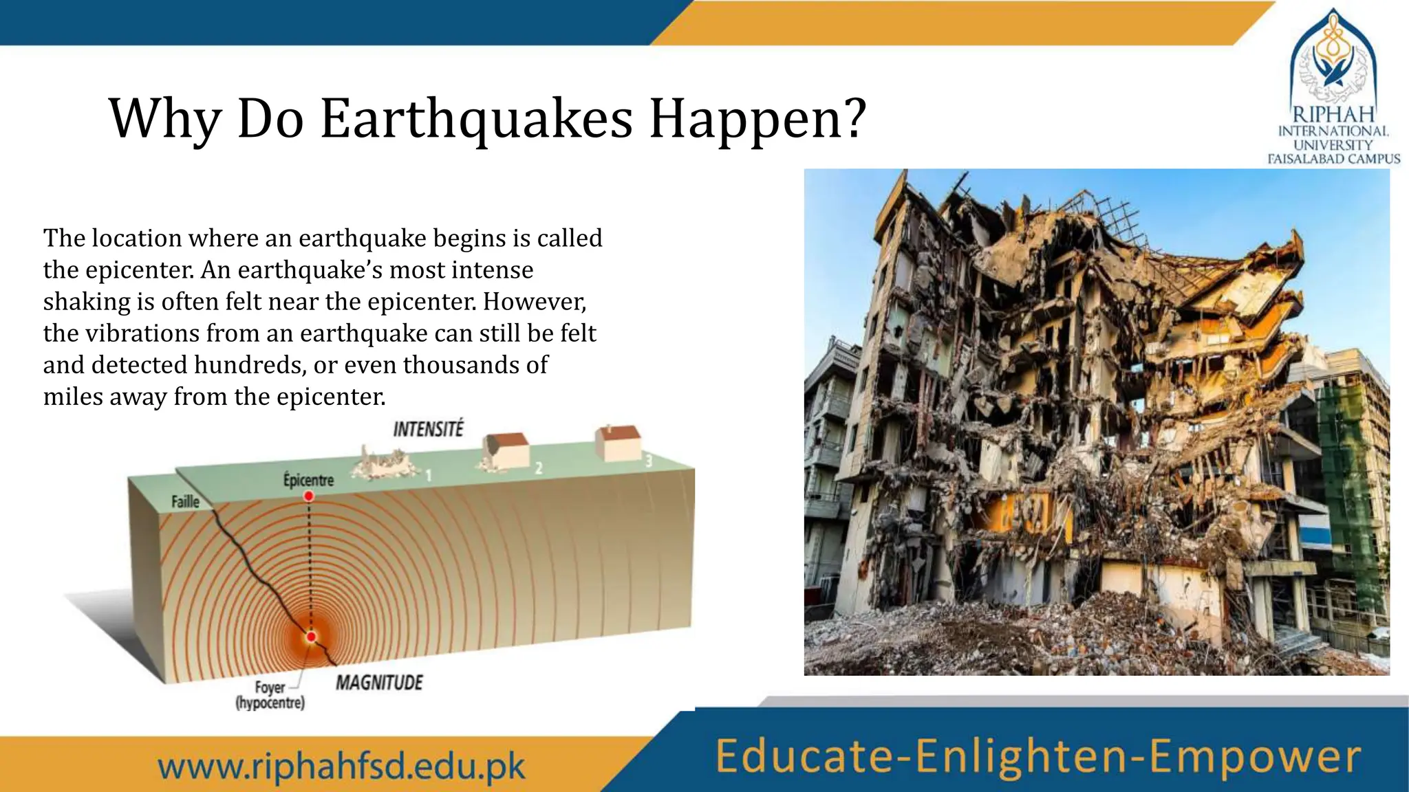 Relationship Geophysics & Natural Disasters | PPTX