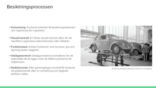 så fungerar bilbesiktning och bilprovning i Sverige | PPT
