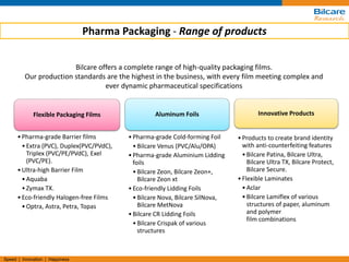 Bilcare corporate presentation | PPTX