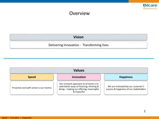 Bilcare corporate presentation | PPTX