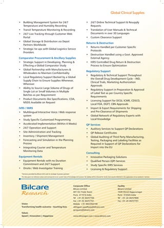 Bilcare gcs leaflet | PDF