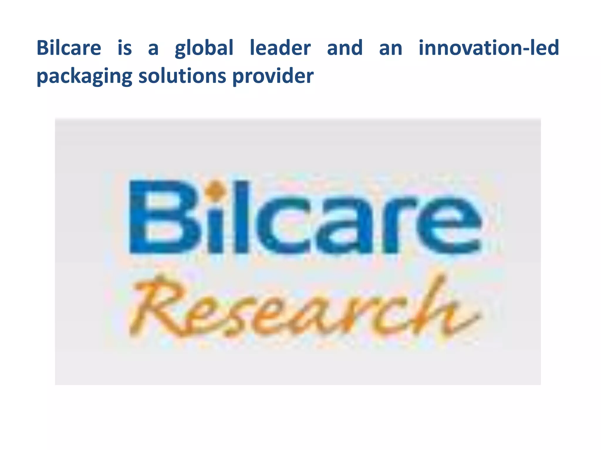 Bilcare slideshare | PPTX