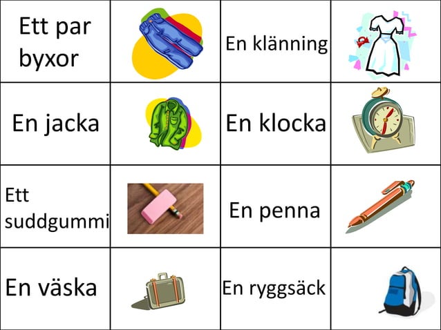 Bilder med ord (2) | PPT