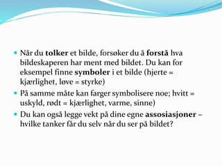 Bilder som språk | PPT