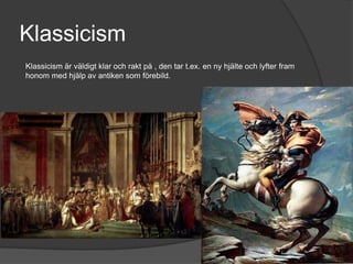 Bild från antik till nutid | PPTX