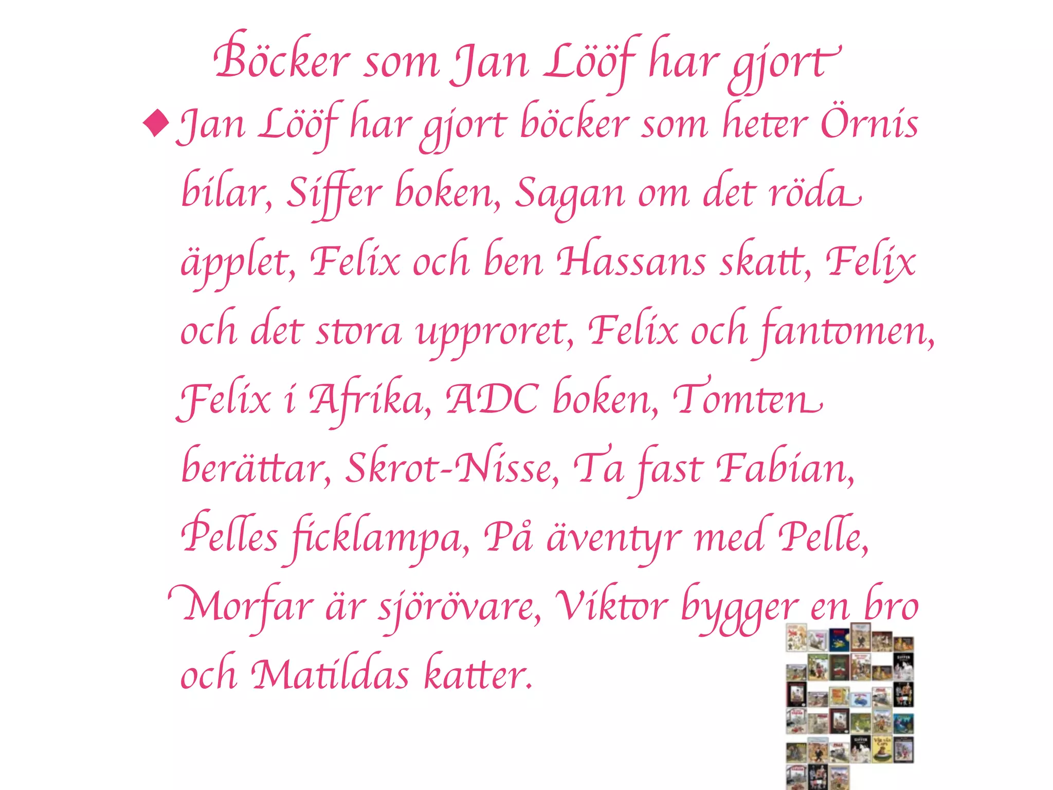 Bildspel jan lööf! | KEY
