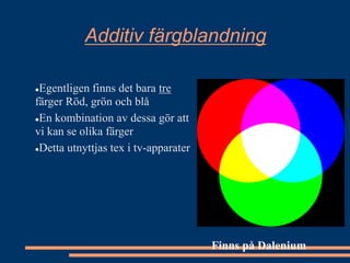 Bildspel optik | PPTX