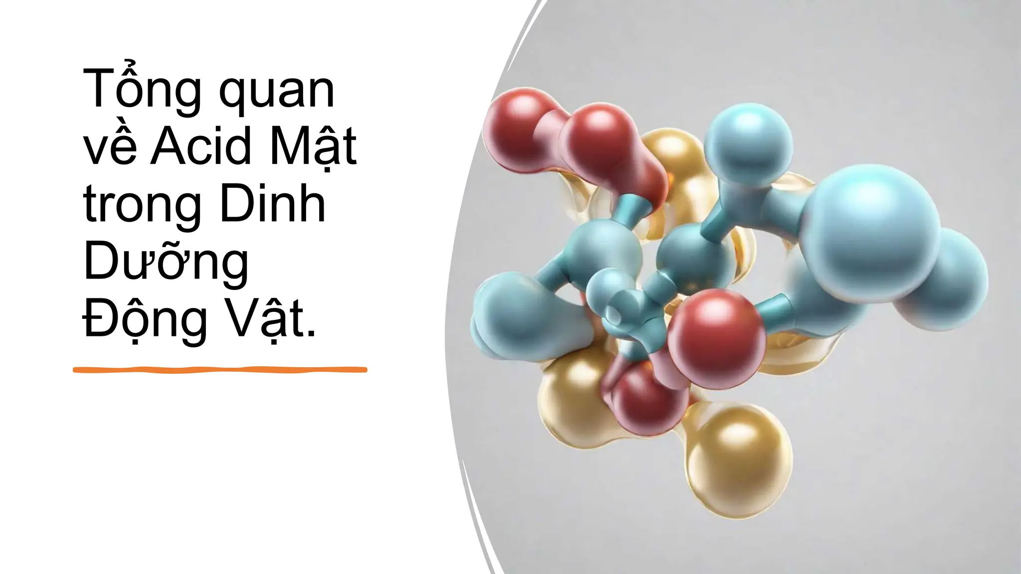 Tổng quan về Bile-Acids (Acid Mật) trong dinh dưỡng động vật | PPTX