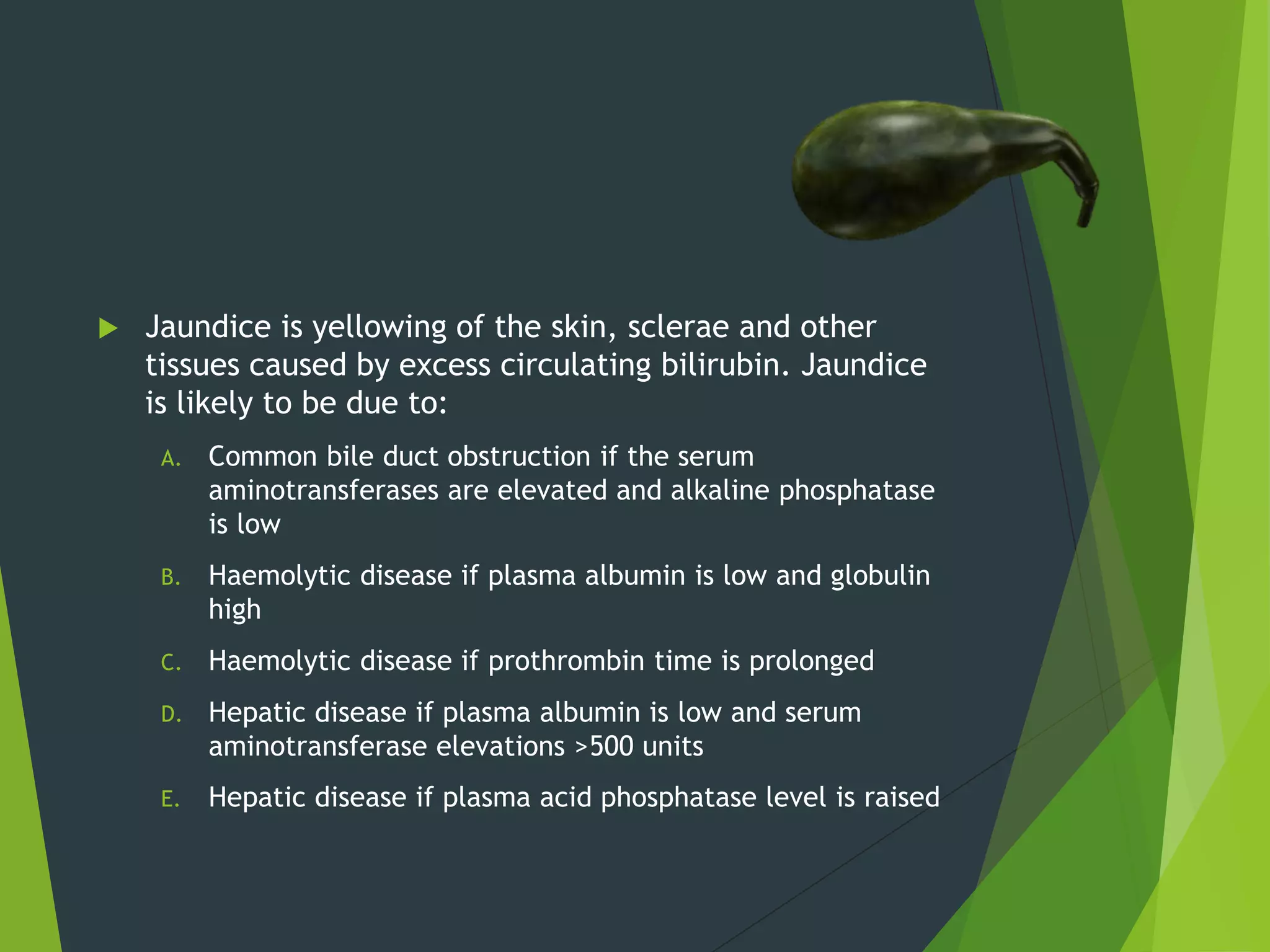 Bile: a review of the biliary system | PPSX