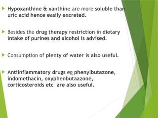 Bile Acids, Bile salts, Gout biochemistry ppt | PPTX