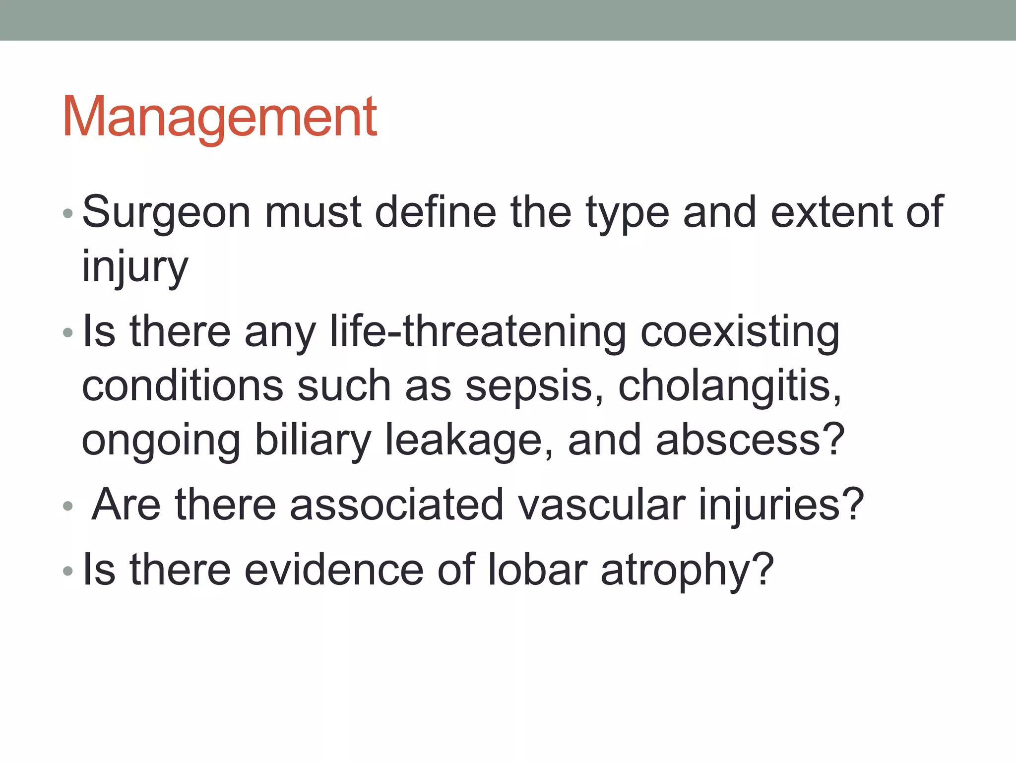 Bile duct injuries BDI | PPTX