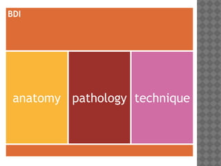 Bile duct injuries | PPTX