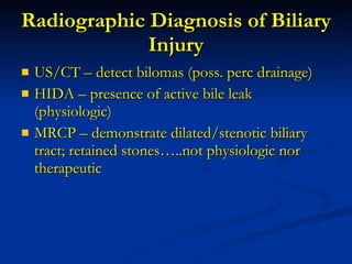 Bile duct injury:How safe is emergency laparoscopic cholecystectomy? | PPT