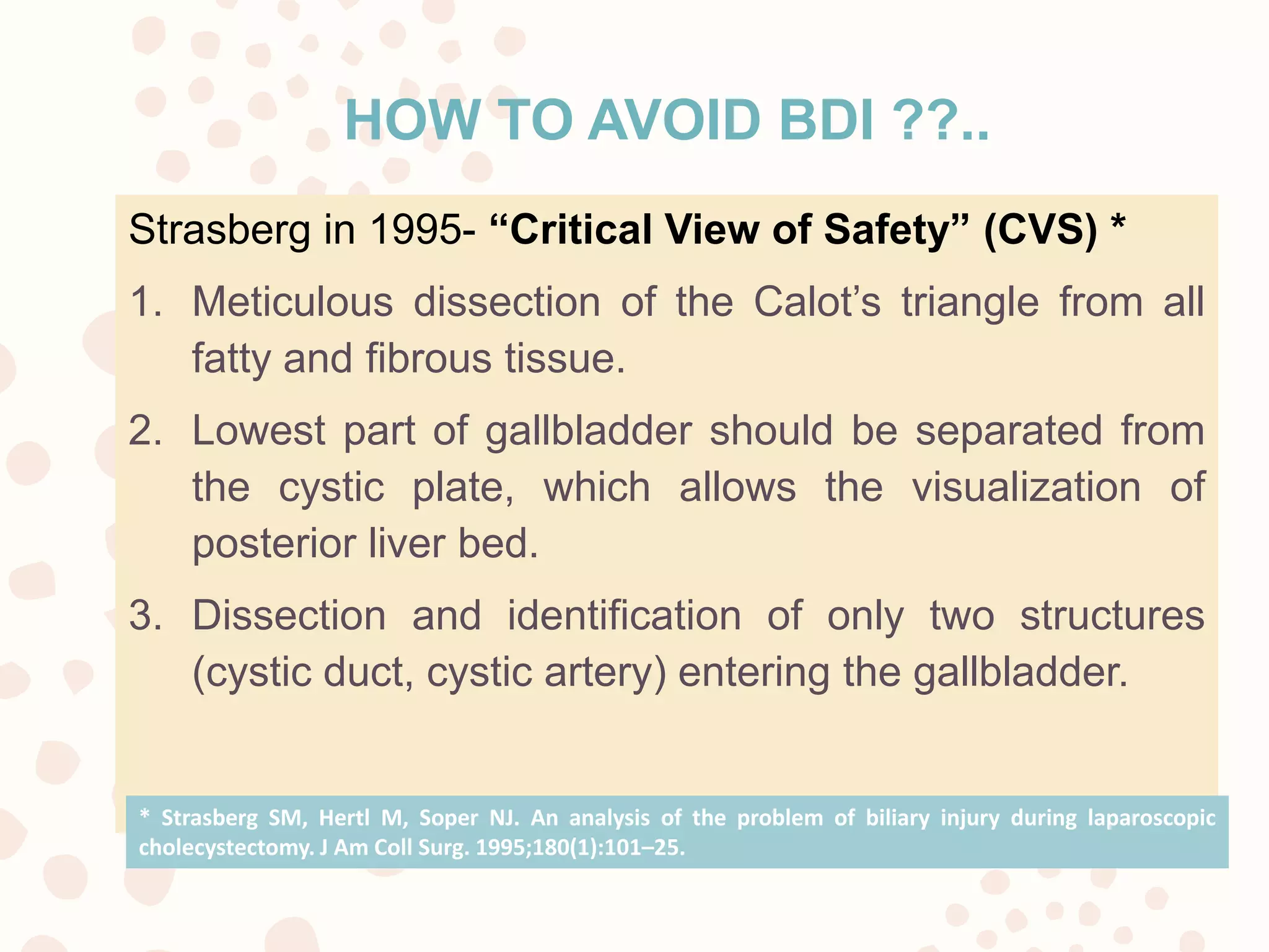 Bile duct injury | PPTX