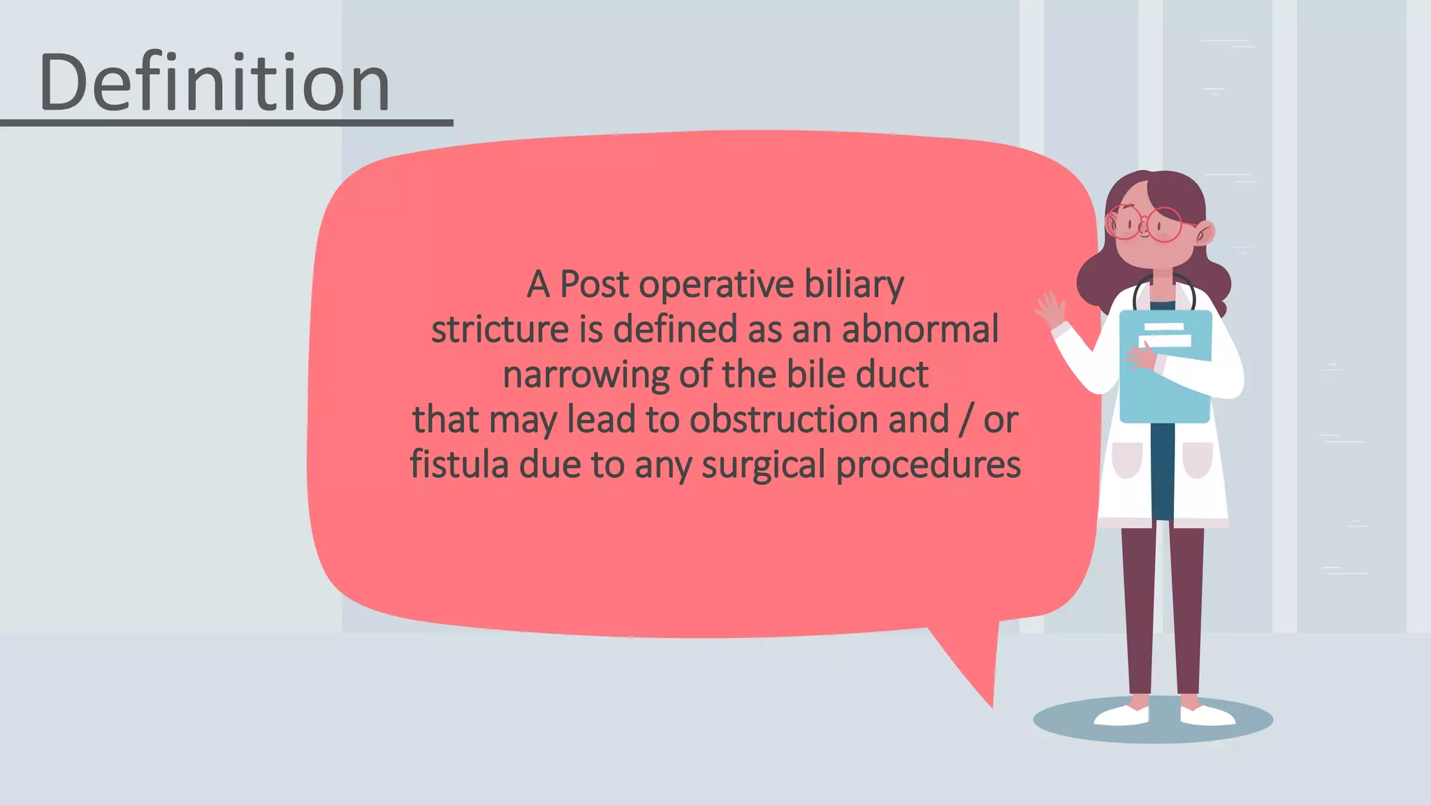 Bile Duct Injury and Post Cholecystectomy Biliary Stricture | PPTX
