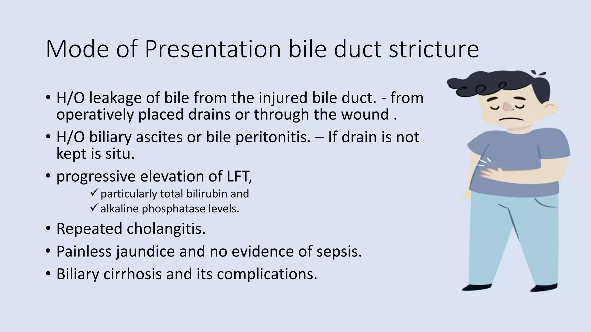 Bile Duct Injury and Post Cholecystectomy Biliary Stricture | PPTX
