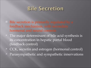 Bile_Juice main juice of lipid metabolism | PPT