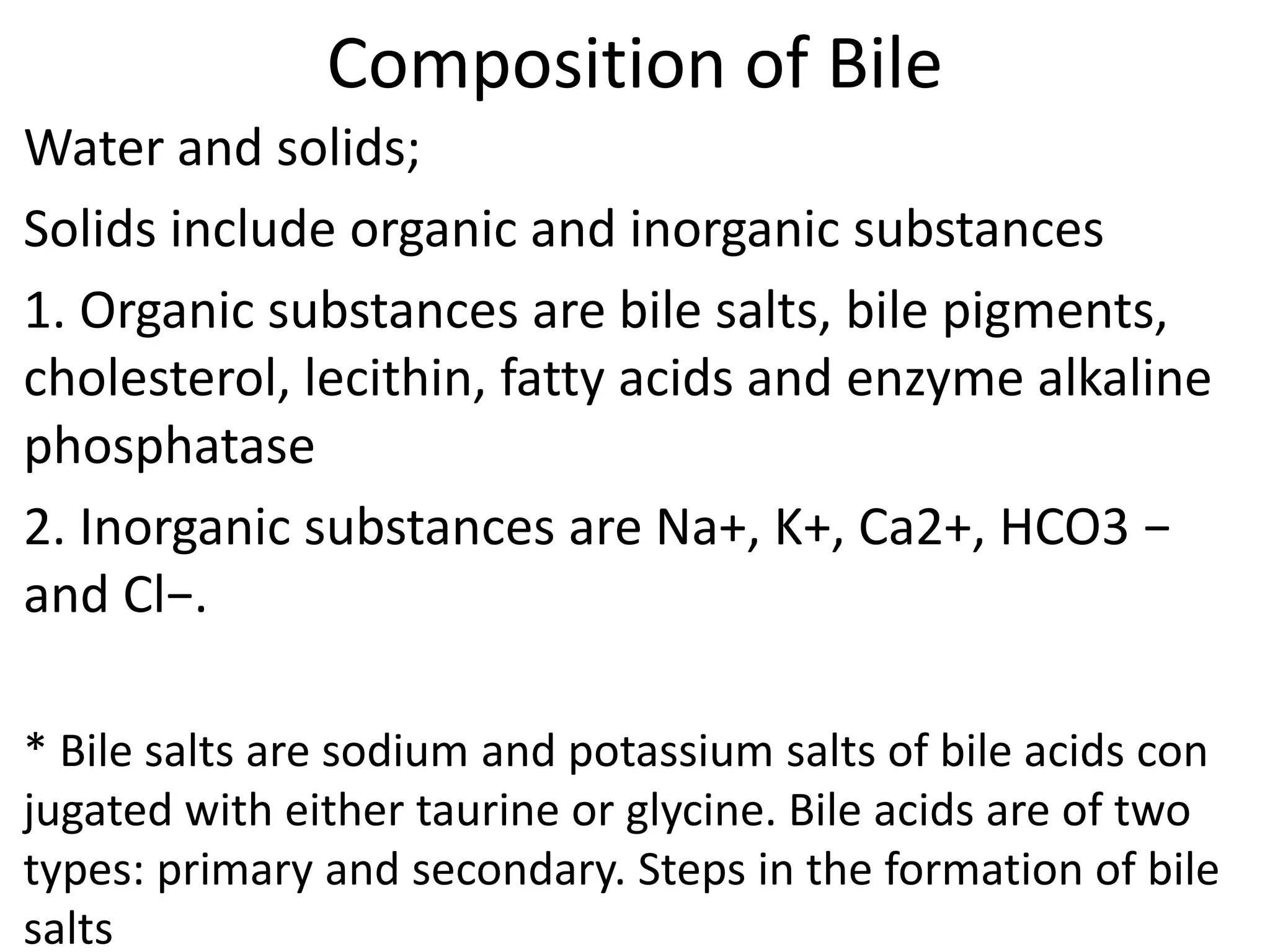 Function of liver and effect of bile for digestion of fat | PPT