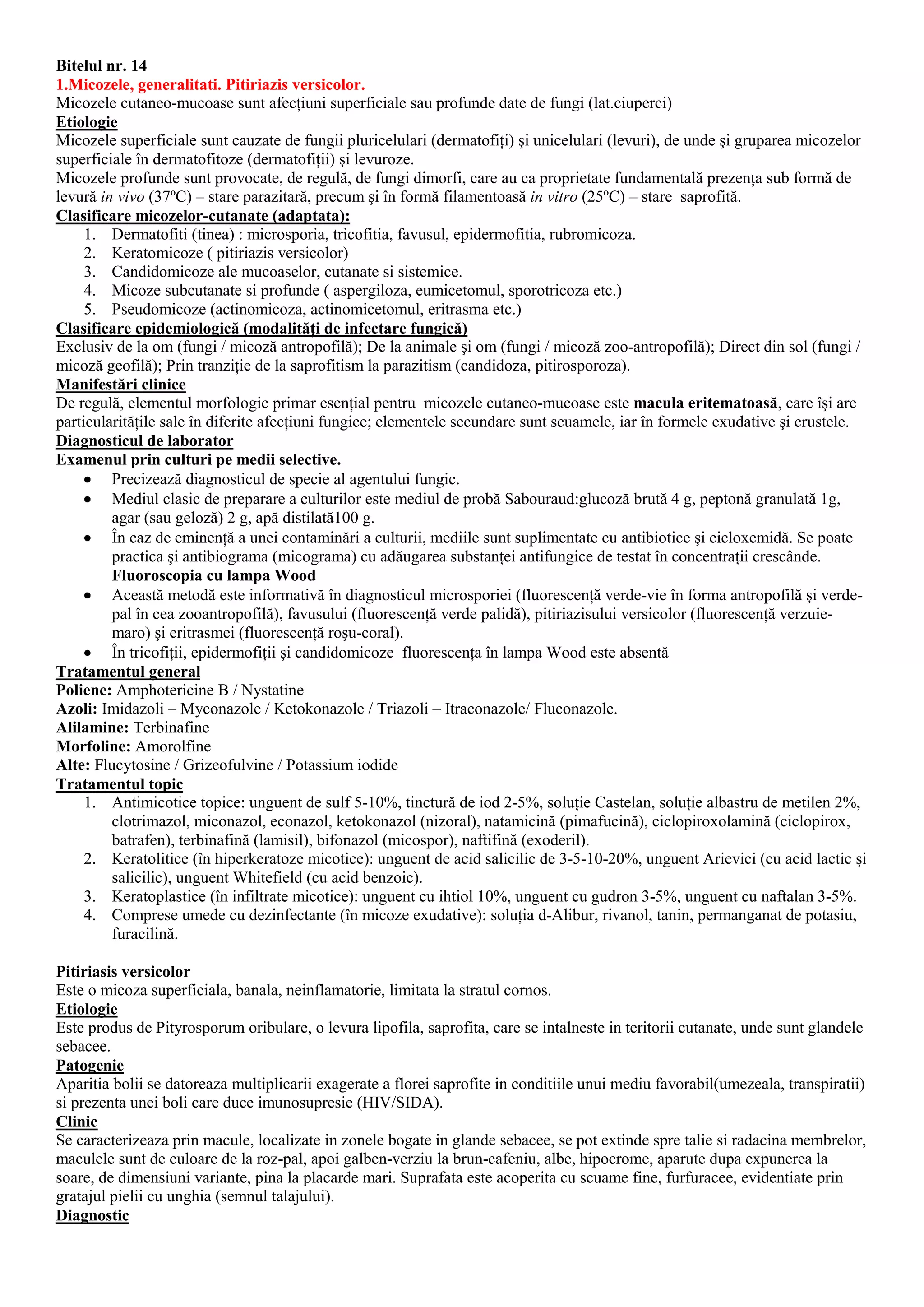 Biletul 14 | DOCX