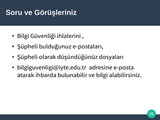 Kişisel Bilgi Güvenliği | PDF