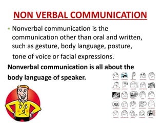 Communication Body Language & Facial Expressions | PPTX