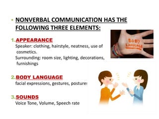 Communication Body Language & Facial Expressions | PPTX