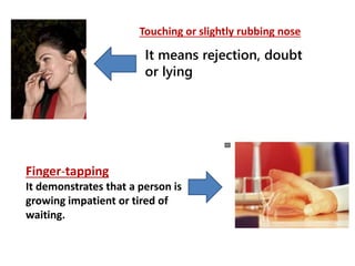 Communication Body Language & Facial Expressions | PPTX
