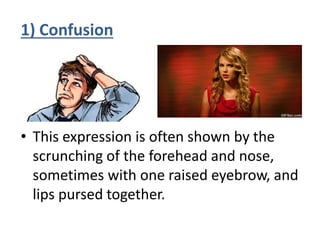 Communication Body Language & Facial Expressions | PPTX