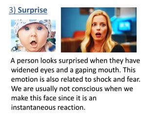 Communication Body Language & Facial Expressions | PPTX