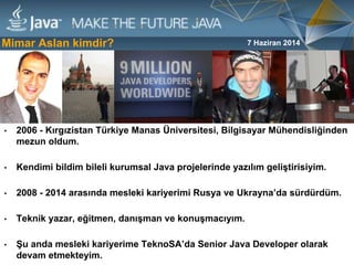 Bilgisayar Mühendisleri Odası - Java EE Teknolojileri Semineri | PPT