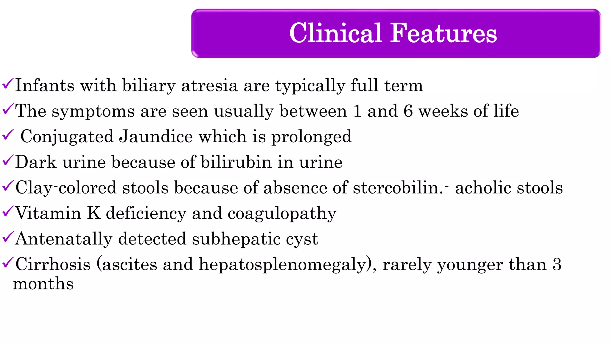 Biliary atresia- Obstructive jaundice/ Pediatric surgery | PPTX