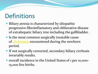Biliary Atresia kamal.pptxas,xasmdmasc dcaq | PPTX | Digestive ...