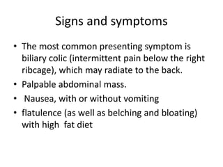 Biliary conditions | PPTX